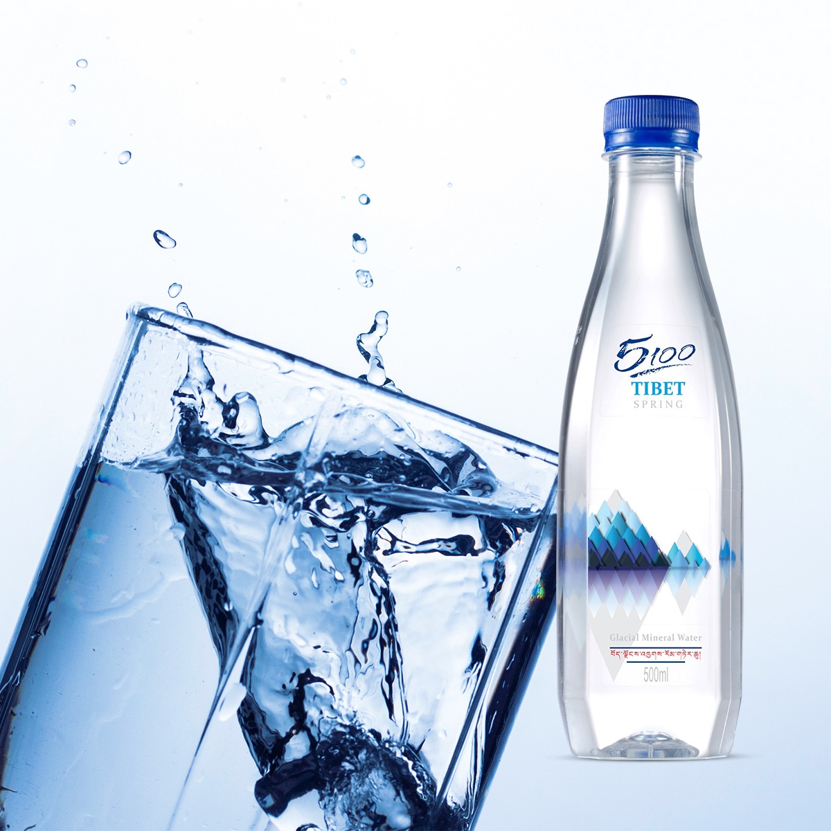 Fine Bottled Water - 5100 Tibet Mineral Water
